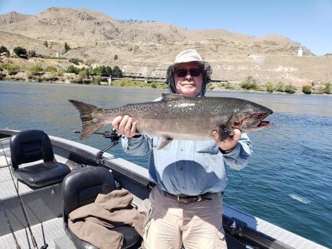 Salmon Fishing Report for Brewster WA. | Reel Time Fishing